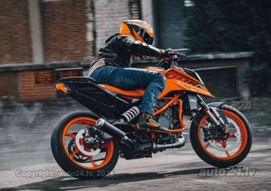 KTM Duke 390 2025 Tartu, ar dzinēja tilpumu 0.40 L un nobraukumu 1 tūkst. km par 5665 €, foto 4 vietnē AUTOMOTO.COM.LV
