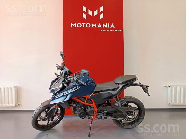 KTM Duke 390 2026 in Riga, with an engine capacity of 0.39 L and mileage of 0 thousand km for 5990 €, photo 1 on AUTOMOTO.COM.LV