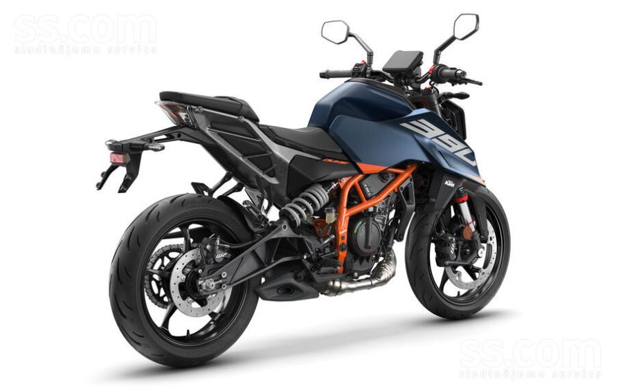 KTM Duke 390 2026 in Riga, with an engine capacity of 0.39 L and mileage of 0 thousand km for 5990 €, photo 7 on AUTOMOTO.COM.LV