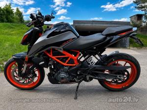 Оранжевый КТМ Duke 390 2023 в Таллин, объемом двигателя 0.37 л и пробегом 2 тыс. км за 4399 €, фото  на AUTOMOTO.COM.LV
