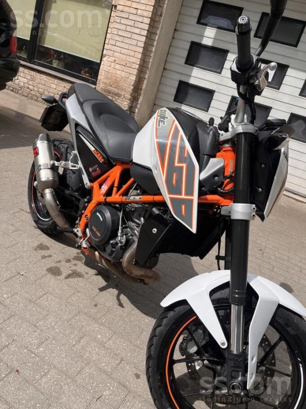 КТМ Duke 690 2013 в Рига, объемом двигателя 0.69 л и пробегом 0 тыс. км за 4800 €, фото 1 на AUTOMOTO.COM.LV