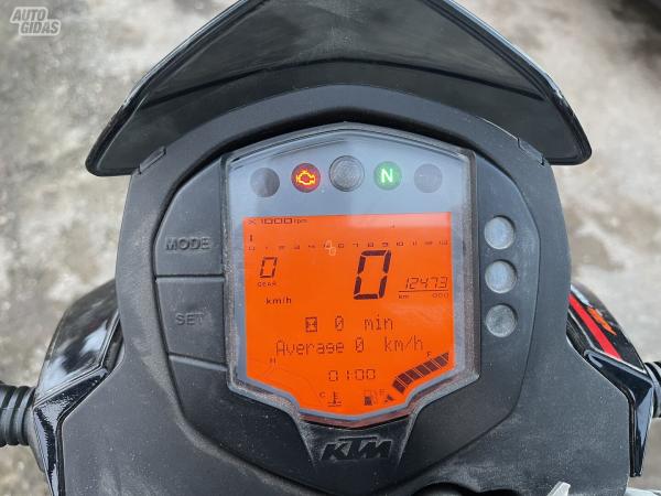 Melns KTM Duke 2012 Telšiai, ar dzinēja tilpumu 0.20 L un nobraukumu 13 tūkst. km par 1000 €, foto 6 vietnē AUTOMOTO.COM.LV