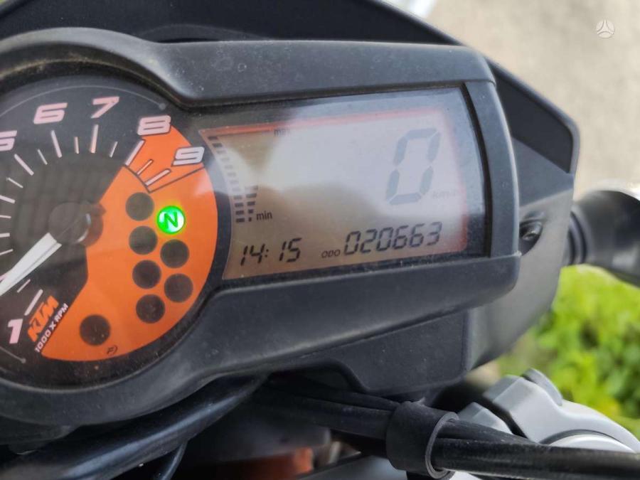 Melns KTM Duke 2013 Viļņa, ar dzinēja tilpumu 0.69 L un nobraukumu 20 tūkst. km par 3400 €, foto 6 vietnē AUTOMOTO.COM.LV