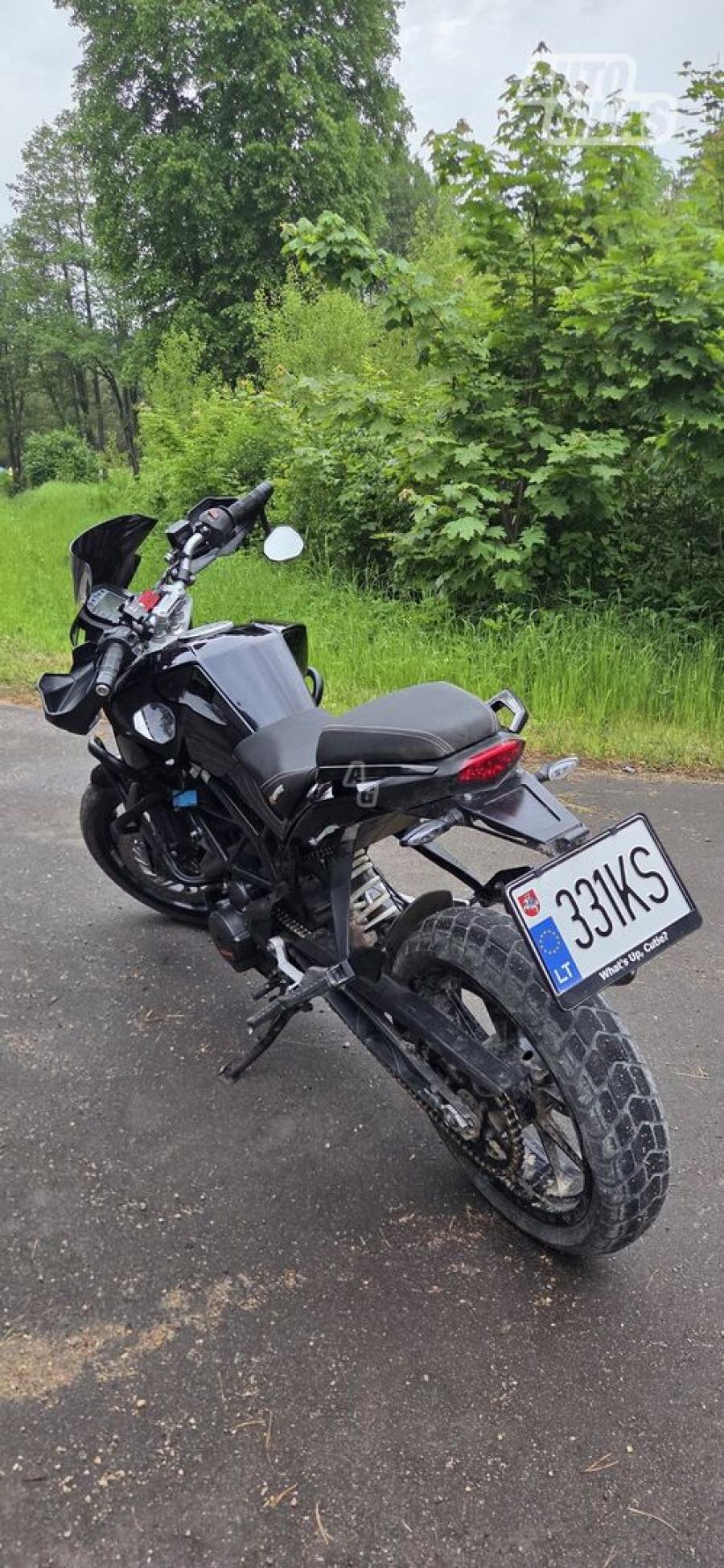 Black KTM Duke 2014 in Zarasai, with an engine capacity of 0.00 L and mileage of 44 thousand km for 3500 €, photo 5 on AUTOMOTO.COM.LV