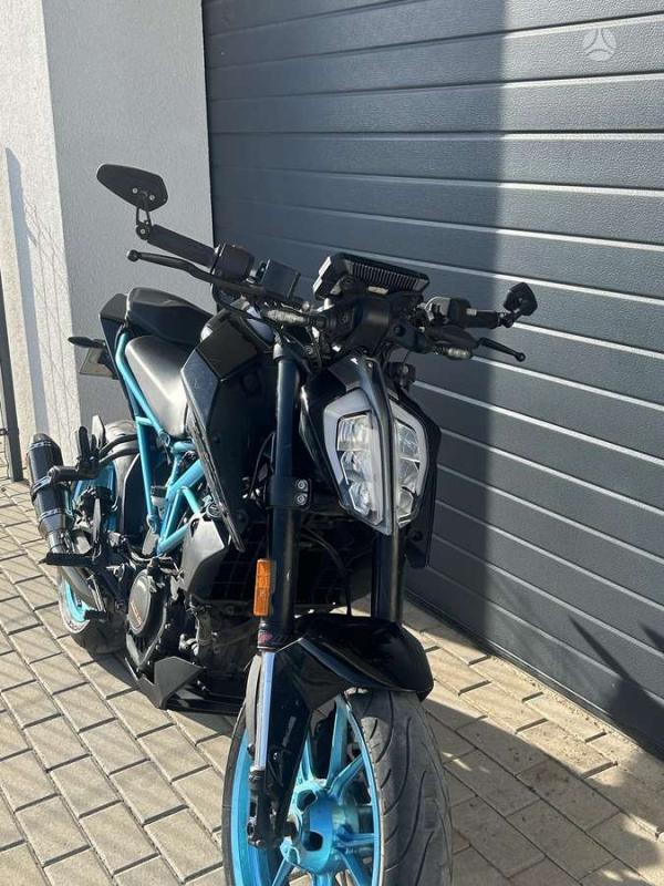 Zils KTM Duke 2019 Viļņa, ar dzinēja tilpumu 0.13 L un nobraukumu 33 tūkst. km par 2000 €, foto 3 vietnē AUTOMOTO.COM.LV