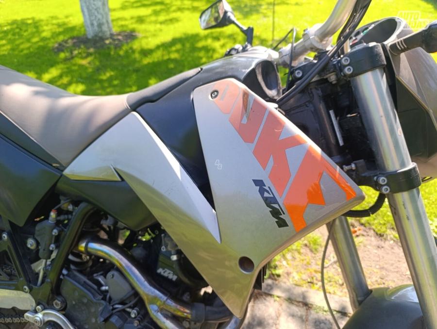 Grey KTM Duke 2002 in Klaipeda, with an engine capacity of 0.62 L and mileage of 33 thousand km for 1500 €, photo 12 on AUTOMOTO.COM.LV