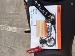 Grey KTM Duke 2012 in Klaipeda, with an engine capacity of 0.13 L and mileage of 42 thousand km for 1900 €, photo 6 on AUTOMOTO.COM.LV