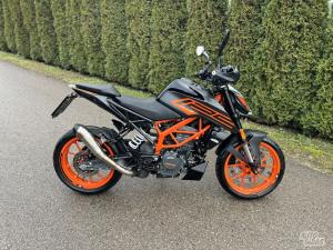 Grey KTM Duke 2021 in Prienai, with an engine capacity of 0.13 L and mileage of 10 thousand km for 2850 €, photo 4 on AUTOMOTO.COM.LV