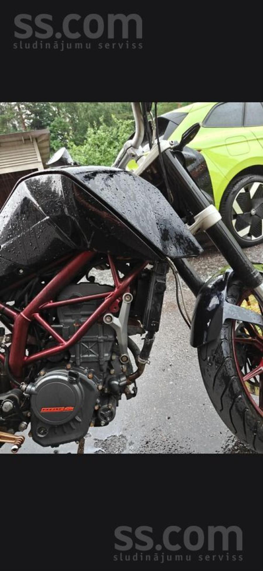 KTM Duke 2009 Cēsis, ar dzinēja tilpumu 0.13 L un nobraukumu 0 tūkst. km par 1200 €, foto 1 vietnē AUTOMOTO.COM.LV