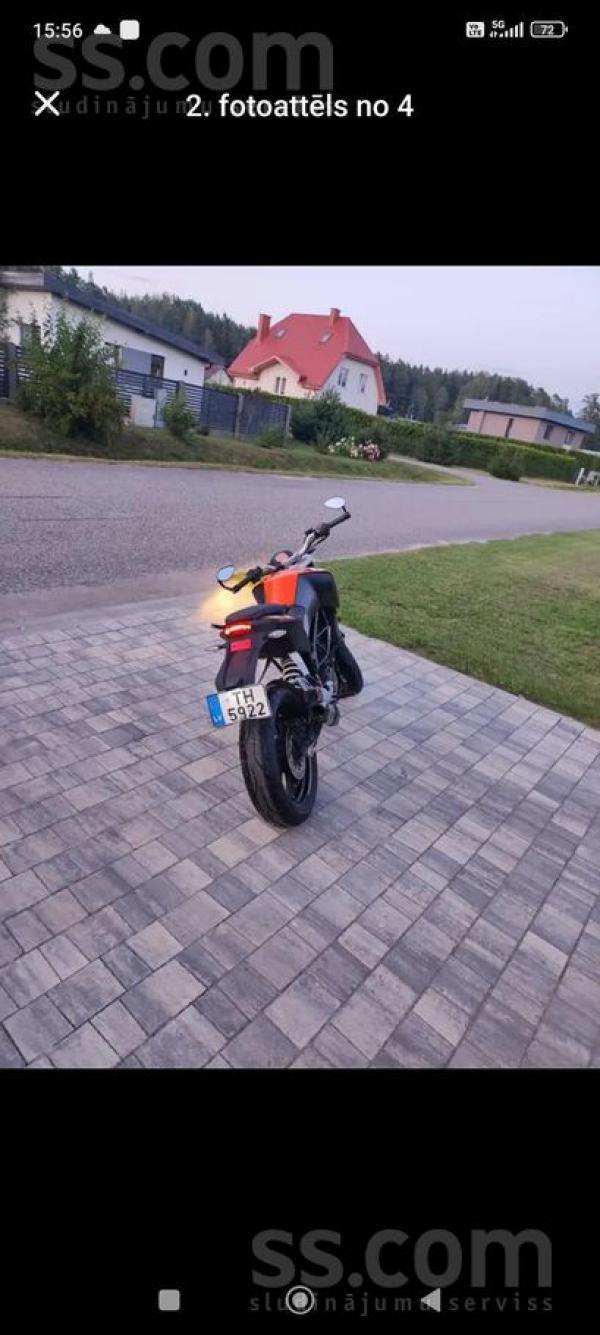 KTM Duke 2011 Rīga, ar dzinēja tilpumu 0.13 L un nobraukumu 0 tūkst. km par 2600 €, foto 3 vietnē AUTOMOTO.COM.LV