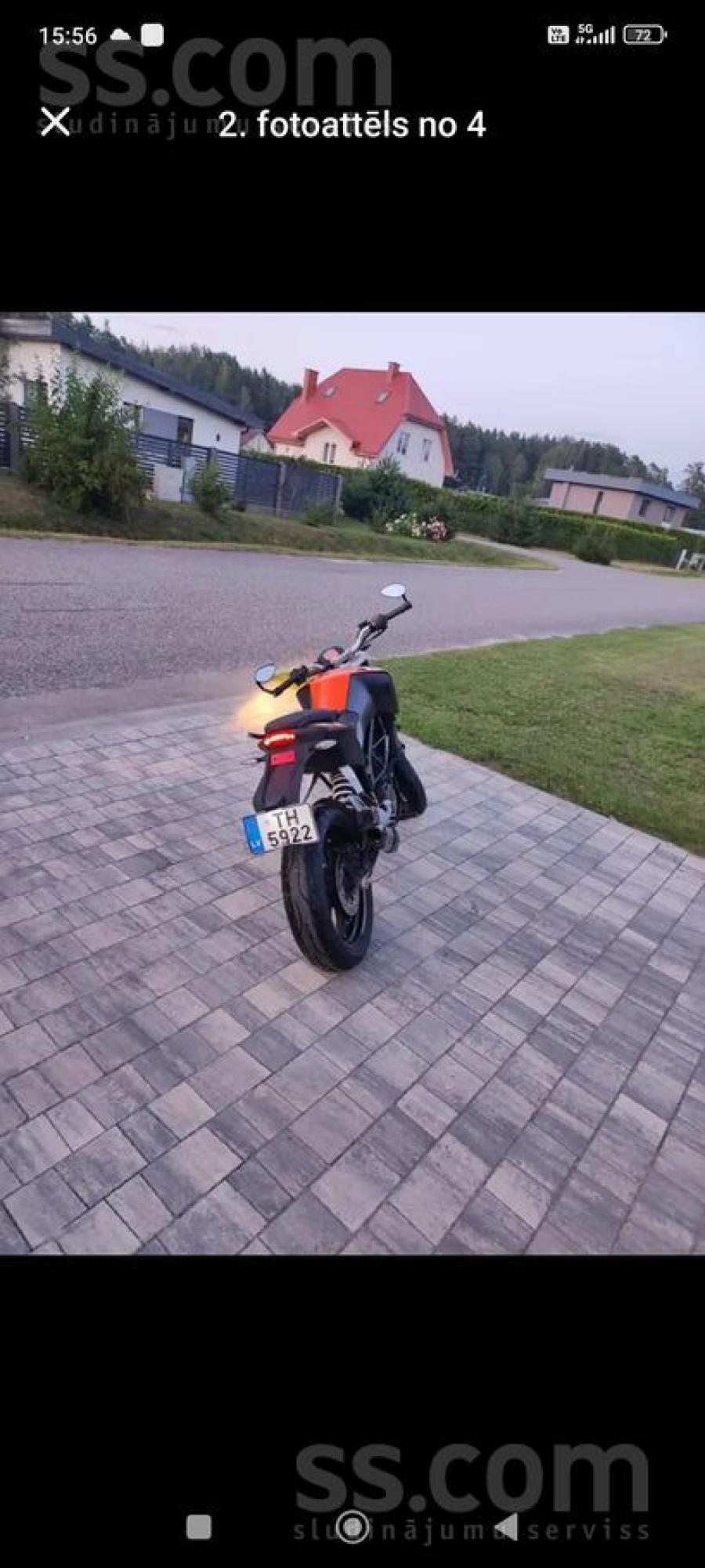 KTM Duke 2011 in Riga, with an engine capacity of 0.13 L and mileage of 0 thousand km for 1950 €, photo 3 on AUTOMOTO.COM.LV