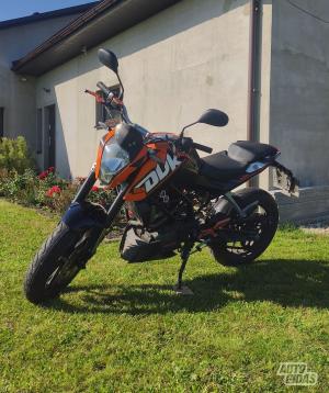 KTM Duke 2011 Lazdijai, ar dzinēja tilpumu 0.13 L un nobraukumu 0 tūkst. km par 1800 €, foto 1 vietnē AUTOMOTO.COM.LV