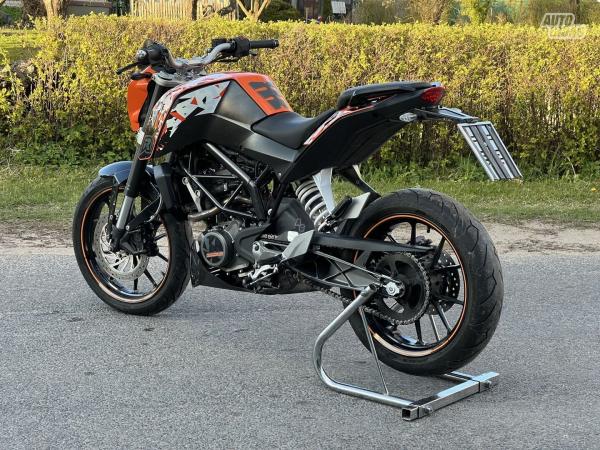 KTM Duke 2011 in Vilnius, with an engine capacity of 0.13 L and mileage of 31 thousand km for 1550 €, photo 9 on AUTOMOTO.COM.LV