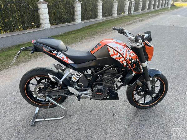 KTM Duke 2011 in Vilnius, with an engine capacity of 0.13 L and mileage of 31 thousand km for 1550 €, photo 10 on AUTOMOTO.COM.LV