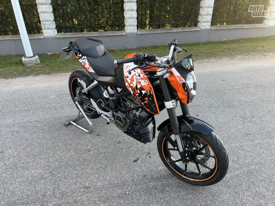 KTM Duke 2011 in Vilnius, with an engine capacity of 0.13 L and mileage of 31 thousand km for 1550 €, photo 12 on AUTOMOTO.COM.LV