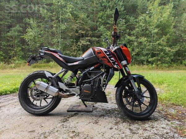 KTM Duke 2011 Rīga, ar dzinēja tilpumu 0.13 L un nobraukumu 0 tūkst. km par 2200 €, foto 1 vietnē AUTOMOTO.COM.LV