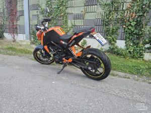 KTM Duke 2011 in Klaipeda, with an engine capacity of 0.13 L and mileage of 28 thousand km for 1600 €, photo 4 on AUTOMOTO.COM.LV