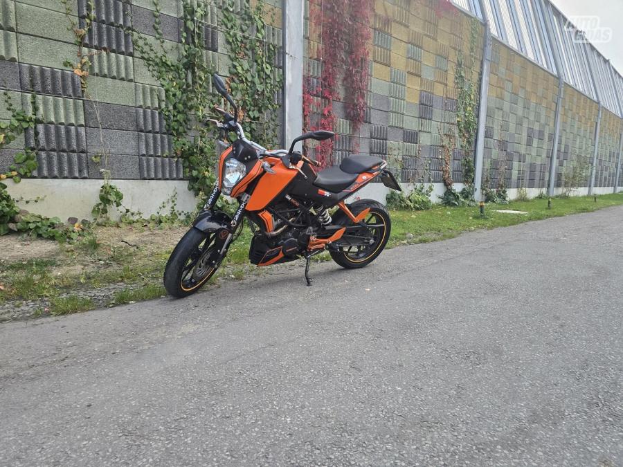 KTM Duke 2011 in Klaipeda, with an engine capacity of 0.13 L and mileage of 28 thousand km for 1600 €, photo 8 on AUTOMOTO.COM.LV