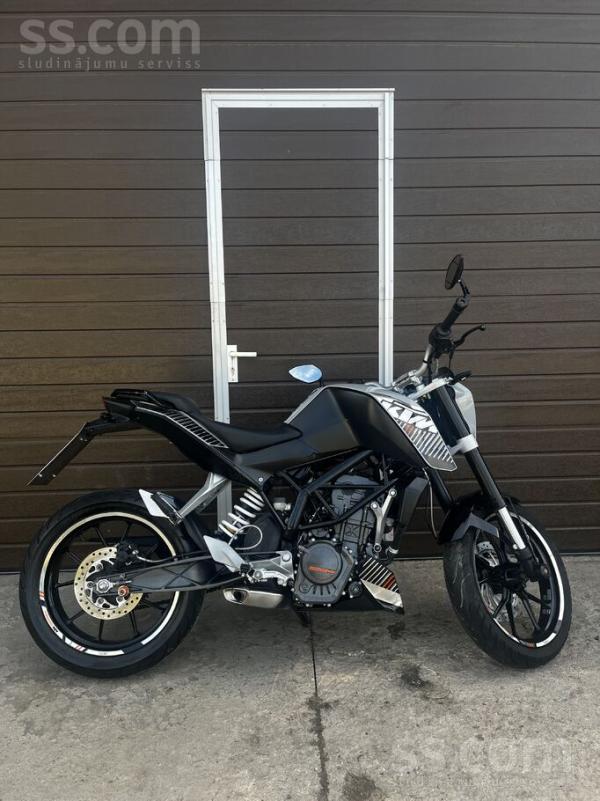 KTM Duke 2012 Preiļi, ar dzinēja tilpumu 0.13 L un nobraukumu 0 tūkst. km par 6100 €, foto 1 vietnē AUTOMOTO.COM.LV