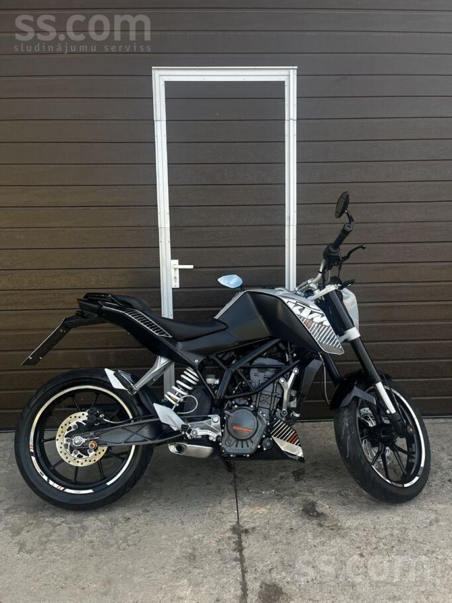 KTM Duke 2012 Preiļi, ar dzinēja tilpumu 0.13 L un nobraukumu 0 tūkst. km par 6100 €, foto 1 vietnē AUTOMOTO.COM.LV