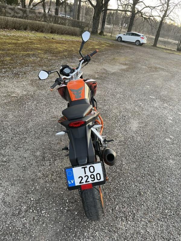KTM Duke 2012 Jelgava, ar dzinēja tilpumu 0.13 L un nobraukumu 0 tūkst. km par 9650 €, foto 5 vietnē AUTOMOTO.COM.LV