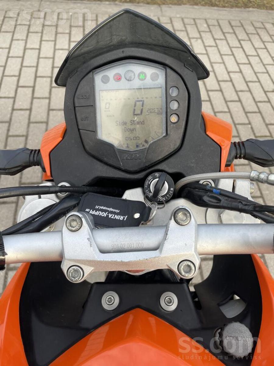 KTM Duke 2012 Valmiera, ar dzinēja tilpumu 0.13 L un nobraukumu 0 tūkst. km par 2250 €, foto 6 vietnē AUTOMOTO.COM.LV