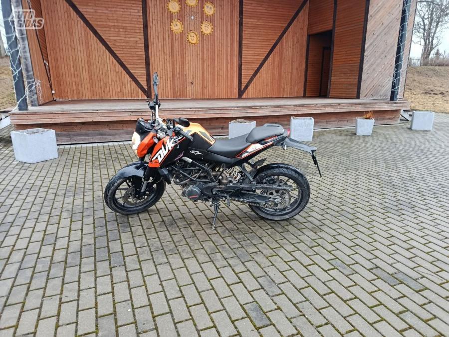 KTM Duke 2012 in Mazeikiai, with an engine capacity of 0.12 L and mileage of 24 thousand km for 1600 €, photo 7 on AUTOMOTO.COM.LV