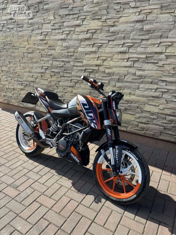 KTM Duke 2012 Šauļi, ar dzinēja tilpumu 0.13 L un nobraukumu 19 tūkst. km par 2100 €, foto 3 vietnē AUTOMOTO.COM.LV