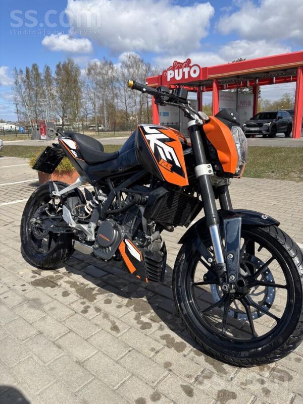 KTM Duke 2012 Rīga, ar dzinēja tilpumu 0.13 L un nobraukumu 0 tūkst. km par 1750 €, foto 1 vietnē AUTOMOTO.COM.LV