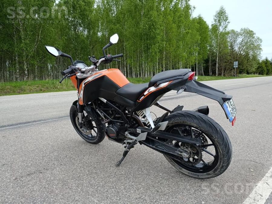 КТМ Дюк 2012 в Валка, объемом двигателя 0.13 л и пробегом 0 тыс. км за 1700 €, фото 3 на AUTOMOTO.COM.LV