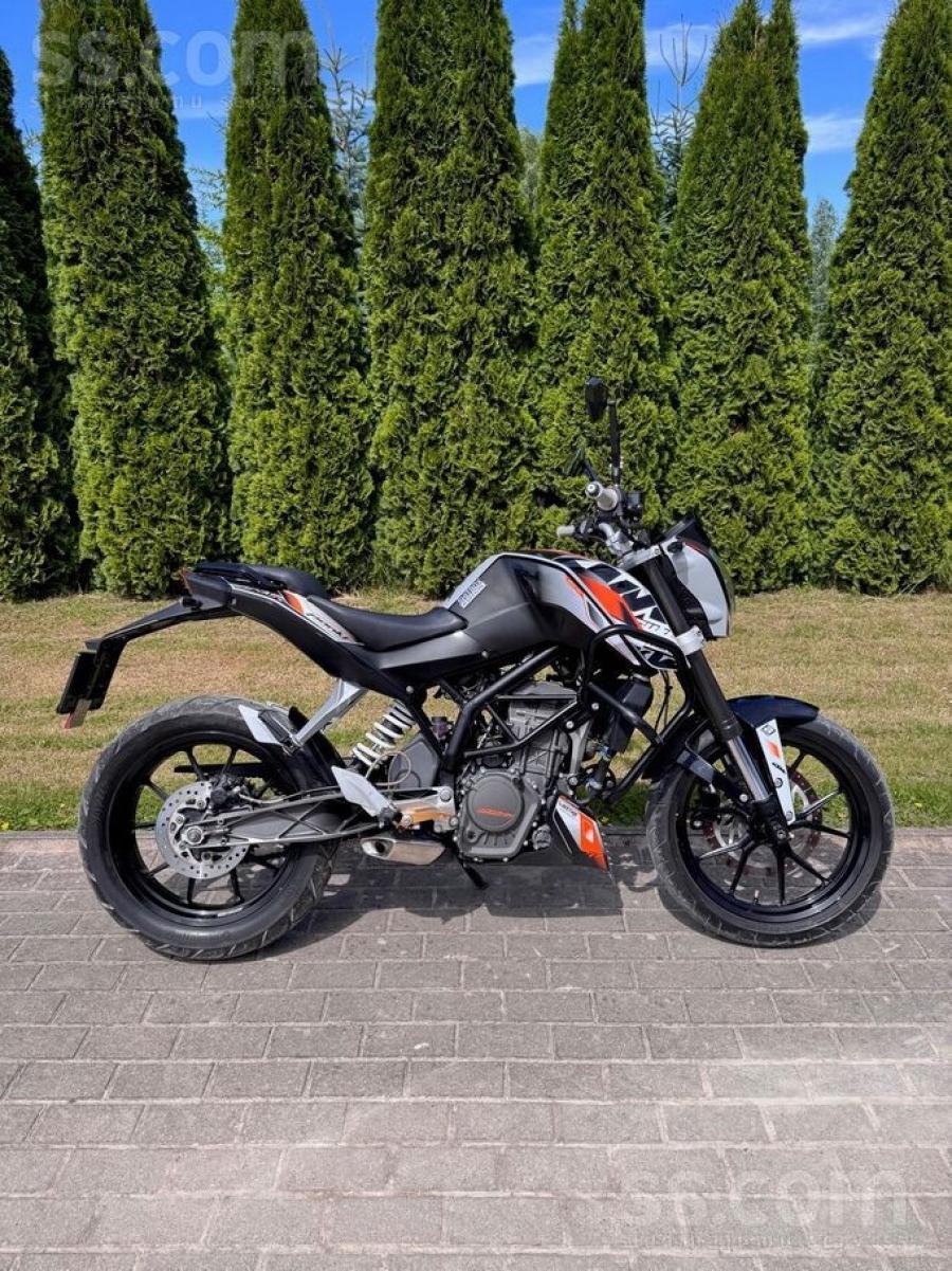 KTM Duke 2012 in Dobele, with an engine capacity of 0.13 L and mileage of 0 thousand km for 1900 €, photo 1 on AUTOMOTO.COM.LV