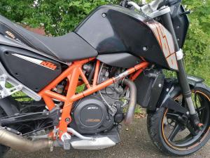 KTM Duke 2012 in Klaipeda, with an engine capacity of 0.69 L and mileage of 42 thousand km for 3400 €, photo 4 on AUTOMOTO.COM.LV