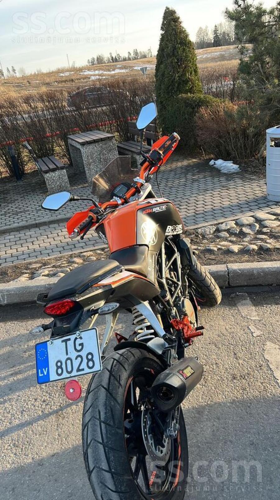 KTM Duke 2012 Rīga, ar dzinēja tilpumu 0.13 L un nobraukumu 0 tūkst. km par 1200 €, foto 3 vietnē AUTOMOTO.COM.LV
