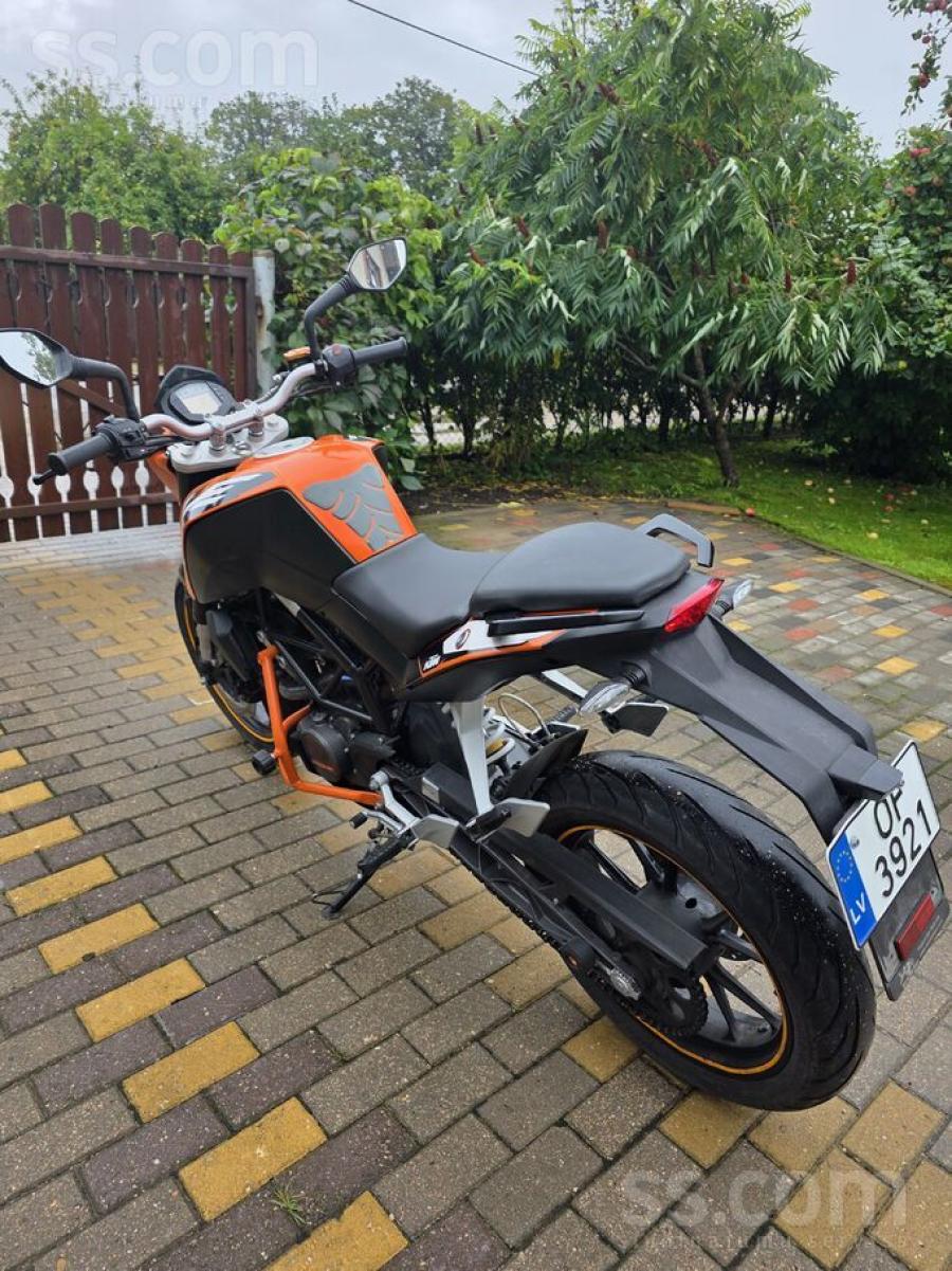 KTM Duke 2012 in Cesis, with an engine capacity of 0.13 L and mileage of 0 thousand km for 2200 €, photo 7 on AUTOMOTO.COM.LV