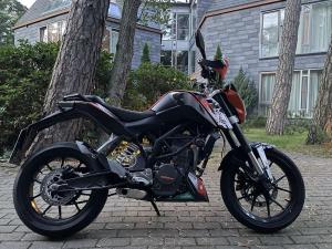 KTM Duke 2012 in Palanga, with an engine capacity of 0.13 L and mileage of 33 thousand km for 1600 €, photo 6 on AUTOMOTO.COM.LV