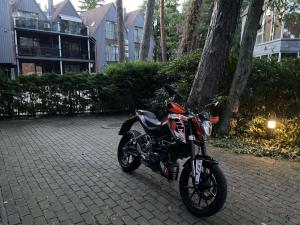 KTM Duke 2012 in Palanga, with an engine capacity of 0.13 L and mileage of 33 thousand km for 1600 €, photo 7 on AUTOMOTO.COM.LV