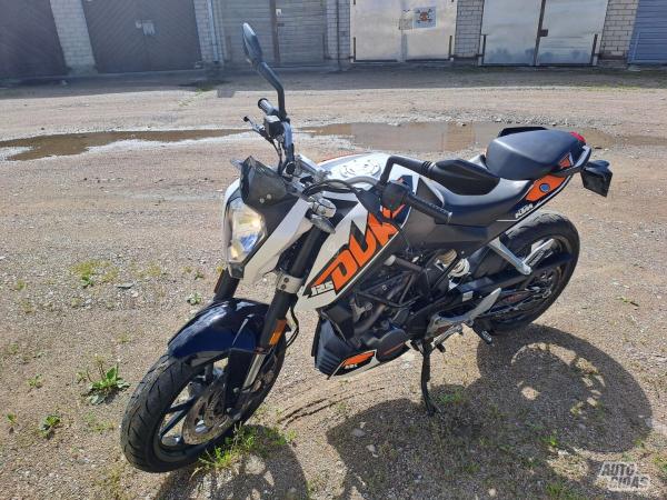 KTM Duke 2013 Tauragė, ar dzinēja tilpumu 0.13 L un nobraukumu 41 tūkst. km par 1300 €, foto 5 vietnē AUTOMOTO.COM.LV