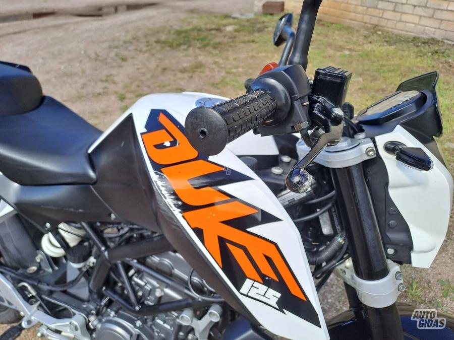 KTM Duke 2013 in Taurage, with an engine capacity of 0.13 L and mileage of 41 thousand km for 1300 €, photo 7 on AUTOMOTO.COM.LV