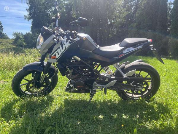 KTM Duke 2013 in Alytus, with an engine capacity of 0.13 L and mileage of 20 thousand km for 1650 €, photo 1 on AUTOMOTO.COM.LV