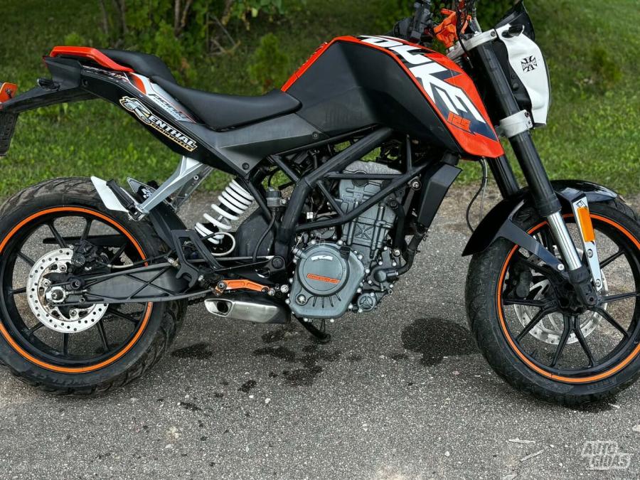 KTM Duke 2013 Šauļi, ar dzinēja tilpumu 0.13 L un nobraukumu 45 tūkst. km par 1400 €, foto 11 vietnē AUTOMOTO.COM.LV