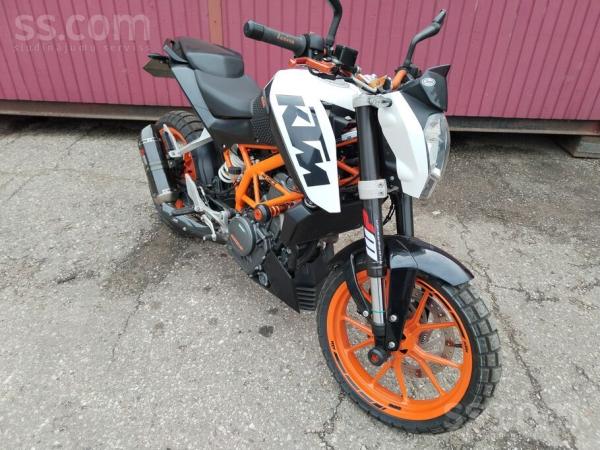 КТМ Дюк 2014 в Рига, объемом двигателя 0.39 л и пробегом 0 тыс. км за 2450 €, фото 2 на AUTOMOTO.COM.LV