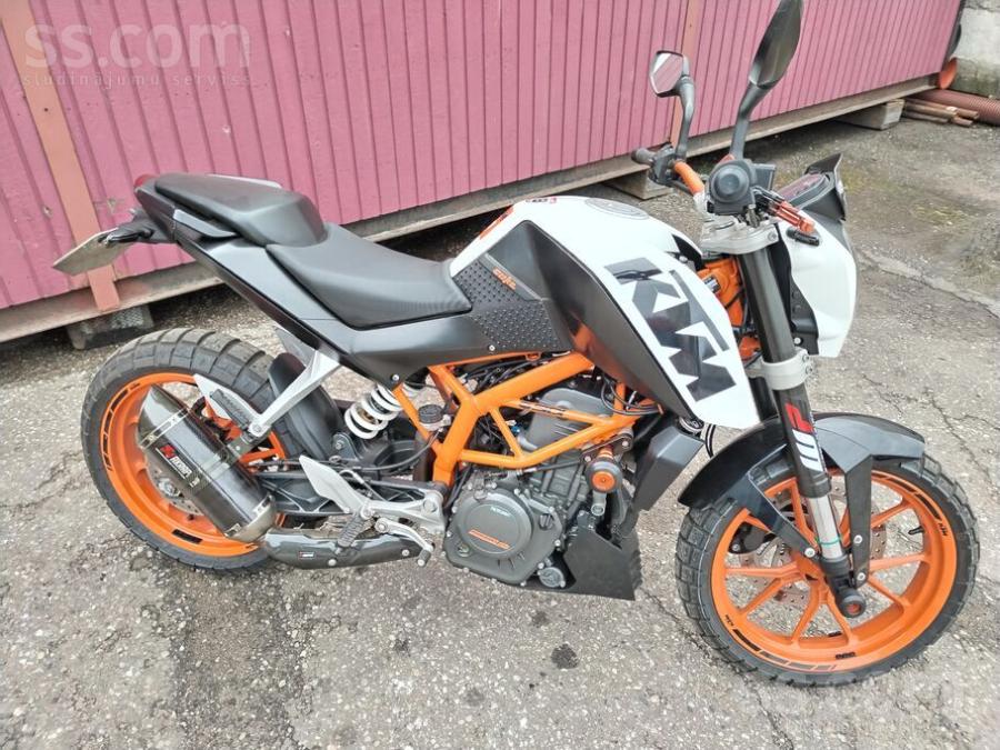 КТМ Дюк 2014 в Рига, объемом двигателя 0.39 л и пробегом 0 тыс. км за 2450 €, фото 4 на AUTOMOTO.COM.LV