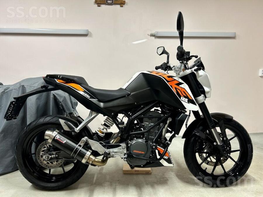 KTM Duke 2014 in Valmiera, with an engine capacity of 0.13 L and mileage of 0 thousand km for 2200 €, photo 1 on AUTOMOTO.COM.LV