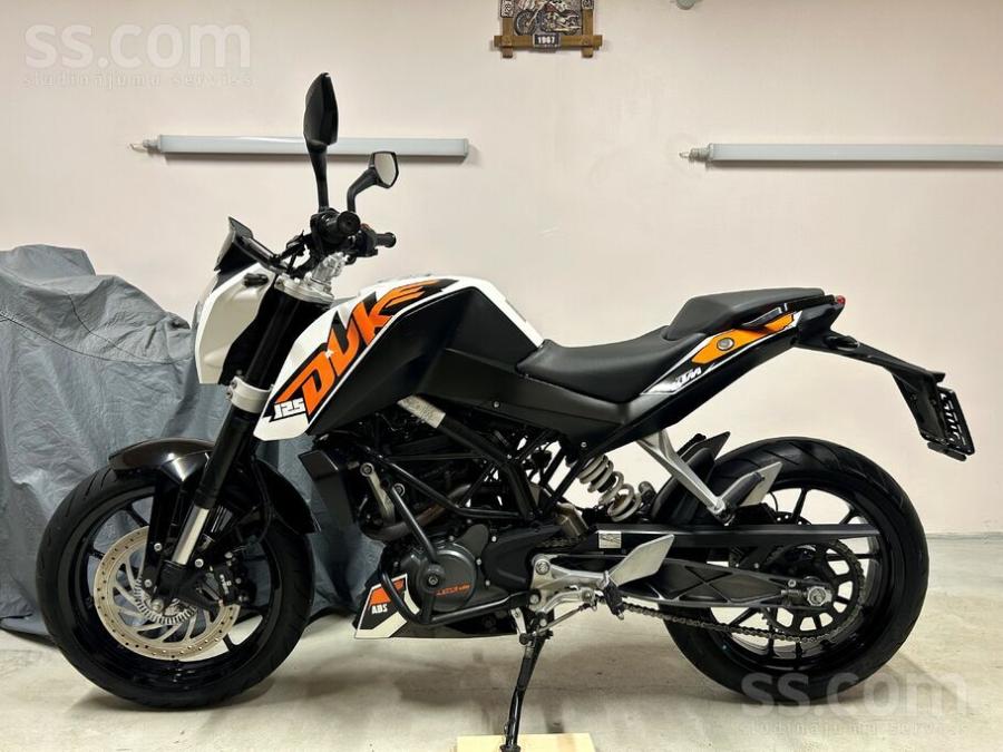 KTM Duke 2014 in Valmiera, with an engine capacity of 0.13 L and mileage of 0 thousand km for 2200 €, photo 7 on AUTOMOTO.COM.LV