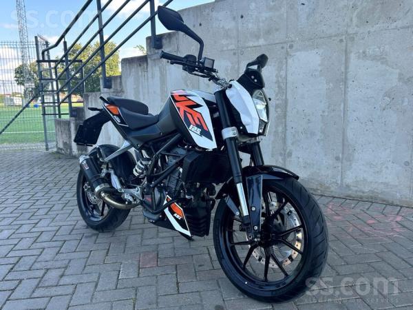 KTM Duke 2014 in Valmiera, with an engine capacity of 0.13 L and mileage of 0 thousand km for 2250 €, photo 1 on AUTOMOTO.COM.LV