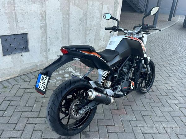 KTM Duke 2014 in Valmiera, with an engine capacity of 0.13 L and mileage of 0 thousand km for 2250 €, photo 3 on AUTOMOTO.COM.LV