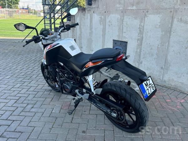 KTM Duke 2014 in Valmiera, with an engine capacity of 0.13 L and mileage of 0 thousand km for 2250 €, photo 4 on AUTOMOTO.COM.LV