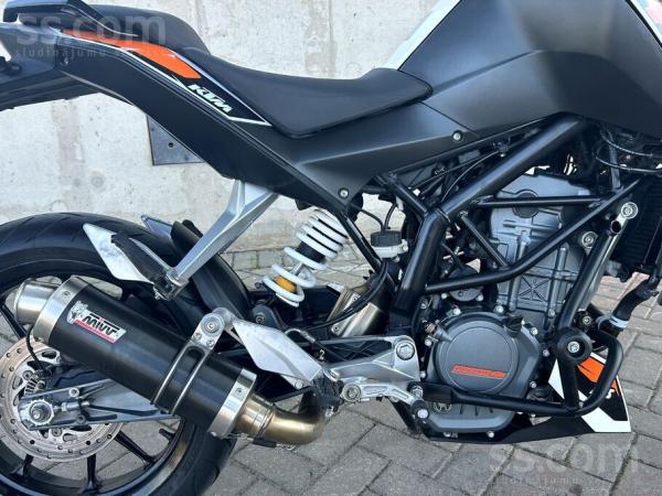 KTM Duke 2014 in Valmiera, with an engine capacity of 0.13 L and mileage of 0 thousand km for 2250 €, photo 7 on AUTOMOTO.COM.LV