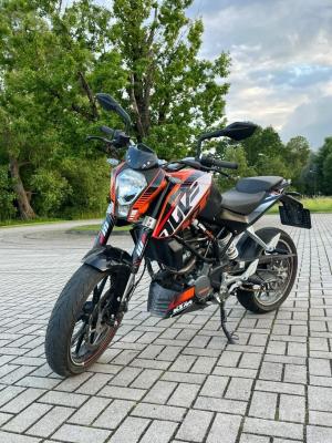 KTM Duke 2014 Liepāja, ar dzinēja tilpumu 0.13 L un nobraukumu 0 tūkst. km par 2100 €, foto 5 vietnē AUTOMOTO.COM.LV