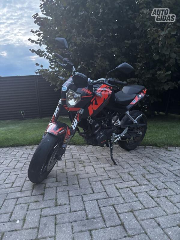KTM Duke 2014 in Panevezys, with an engine capacity of 0.13 L and mileage of 51 thousand km for 2000 €, photo 1 on AUTOMOTO.COM.LV